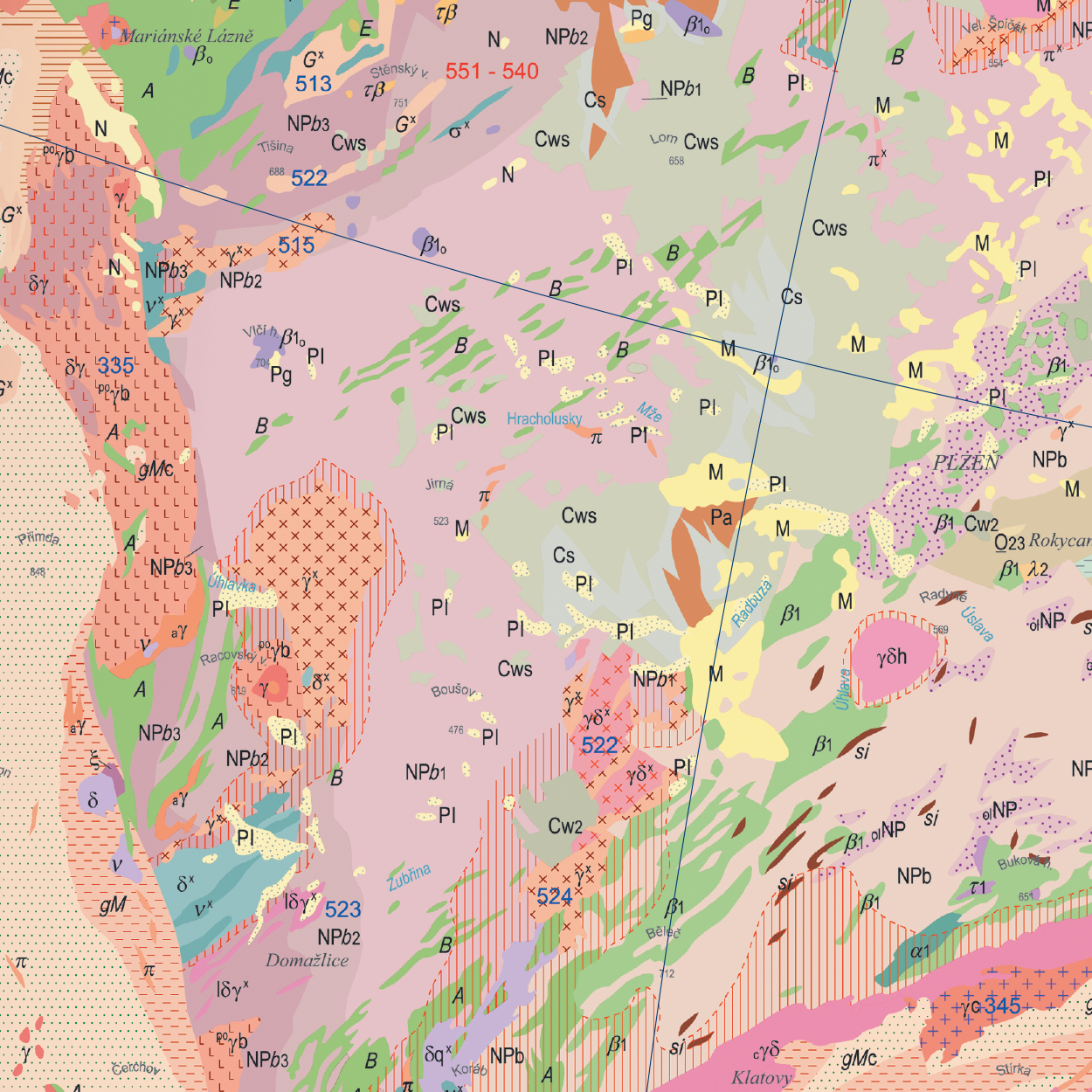 Mapy - Česká geologická služba
